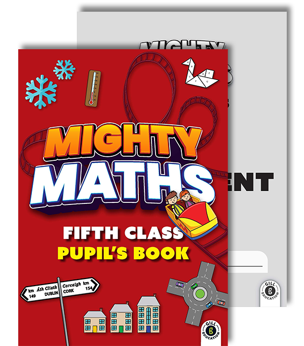 Mighty Maths - Pupils Book & Assessment Book - Set - 5th Class New For ...