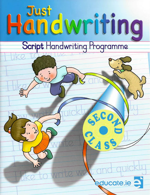 Just Handwriting - 2nd Class - Script Style – Mcloughlin's Bookshop