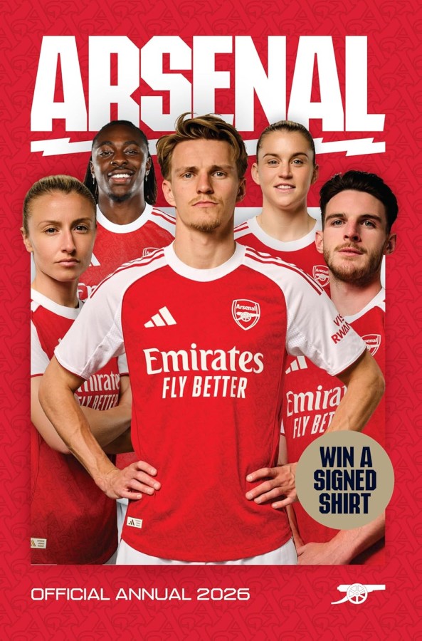 Arsenal FC Official Annual 2026 – Mcloughlin's Bookshop