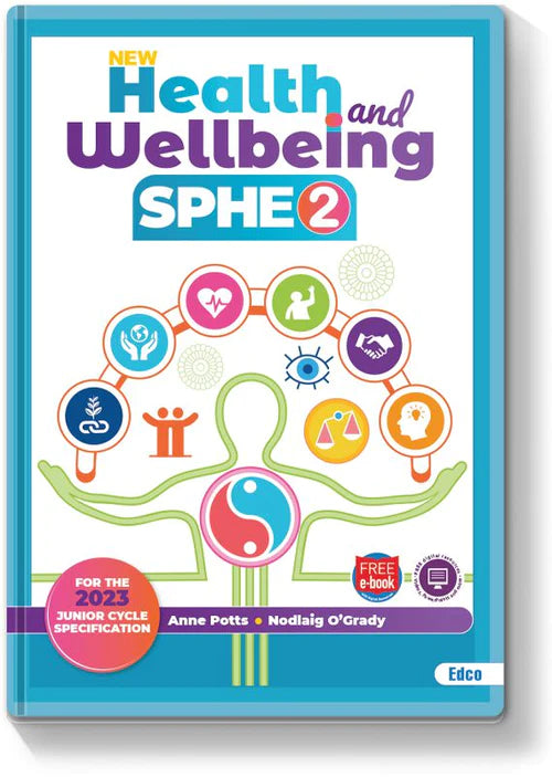 Health and Wellbeing SPHE 2 - 2nd / New Edition (2024) – Mcloughlin's ...